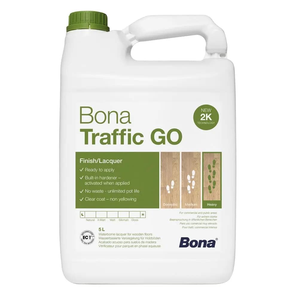 Bona Traffic Go - Plastificante base agua - EDIFICA