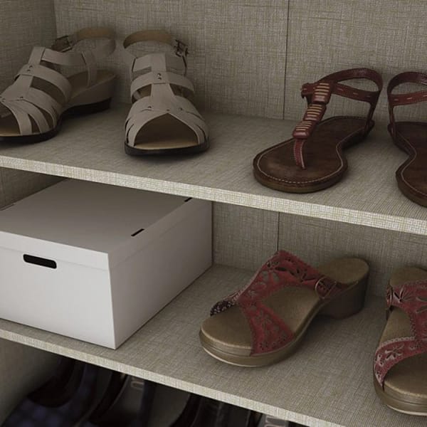 Placard ropero 2 puertas MDP blanco multiuso D110 – DIVINO - EDIFICA